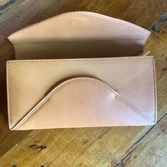 Sezane | Bags | Sezane Leather Wallet | Poshmark